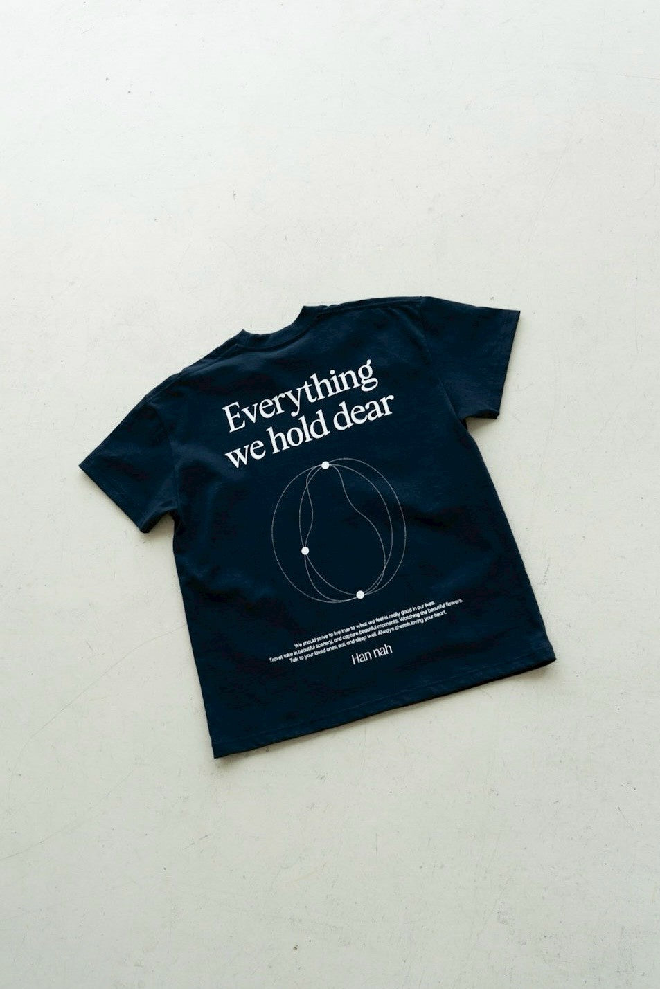 Han nah ORG ewhd craft T-shirt 《black》 – Naitlovy